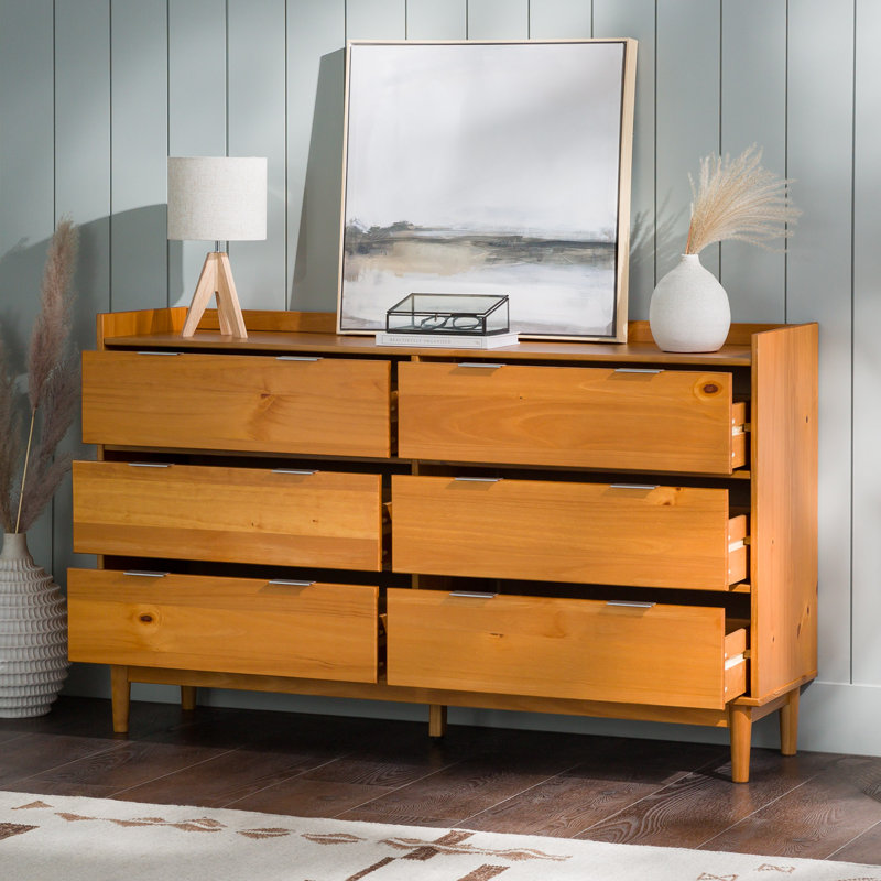Ebern Designs Niarose 6 - Drawer Dresser & Reviews | Wayfair